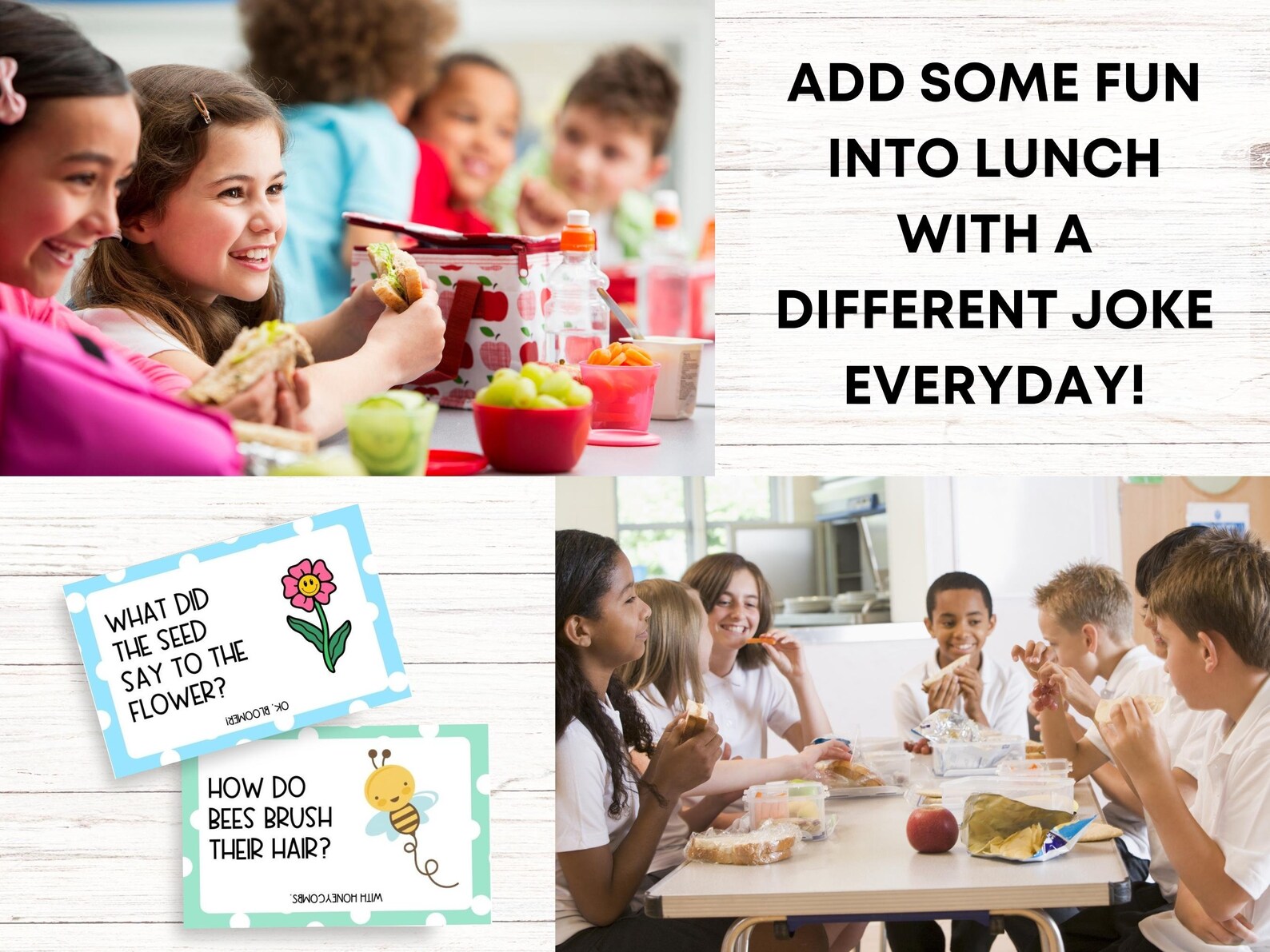 Spring Jokes for Kids Lunchbox Notes Printable Lunchbox - Etsy