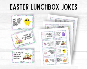 Easter Jokes, Printable Jokes, Easter Lunch Box Joke, Easter Egg ...
