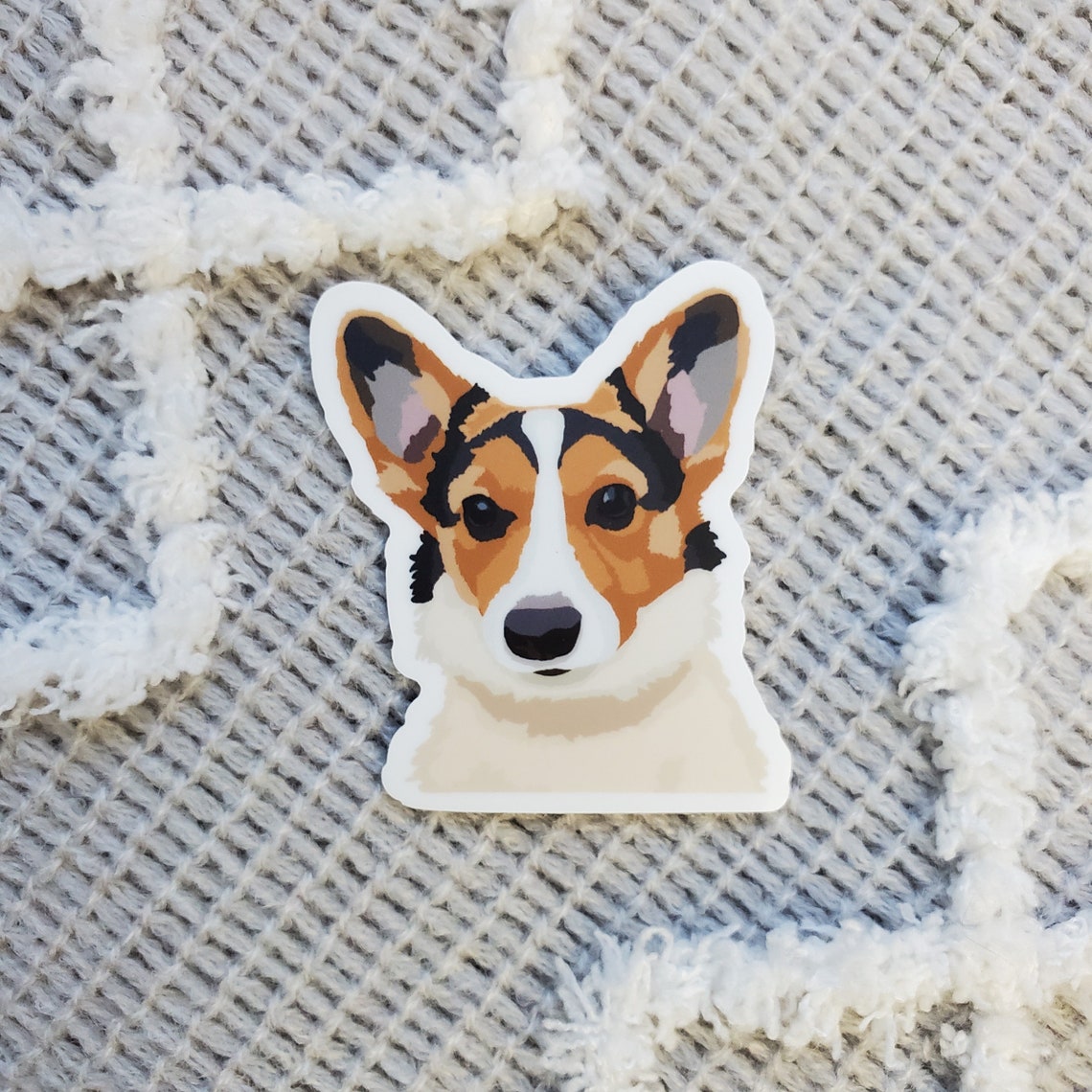 Pembroke Welsh Corgi Dog Sticker Die Cut Sticker Water - Etsy