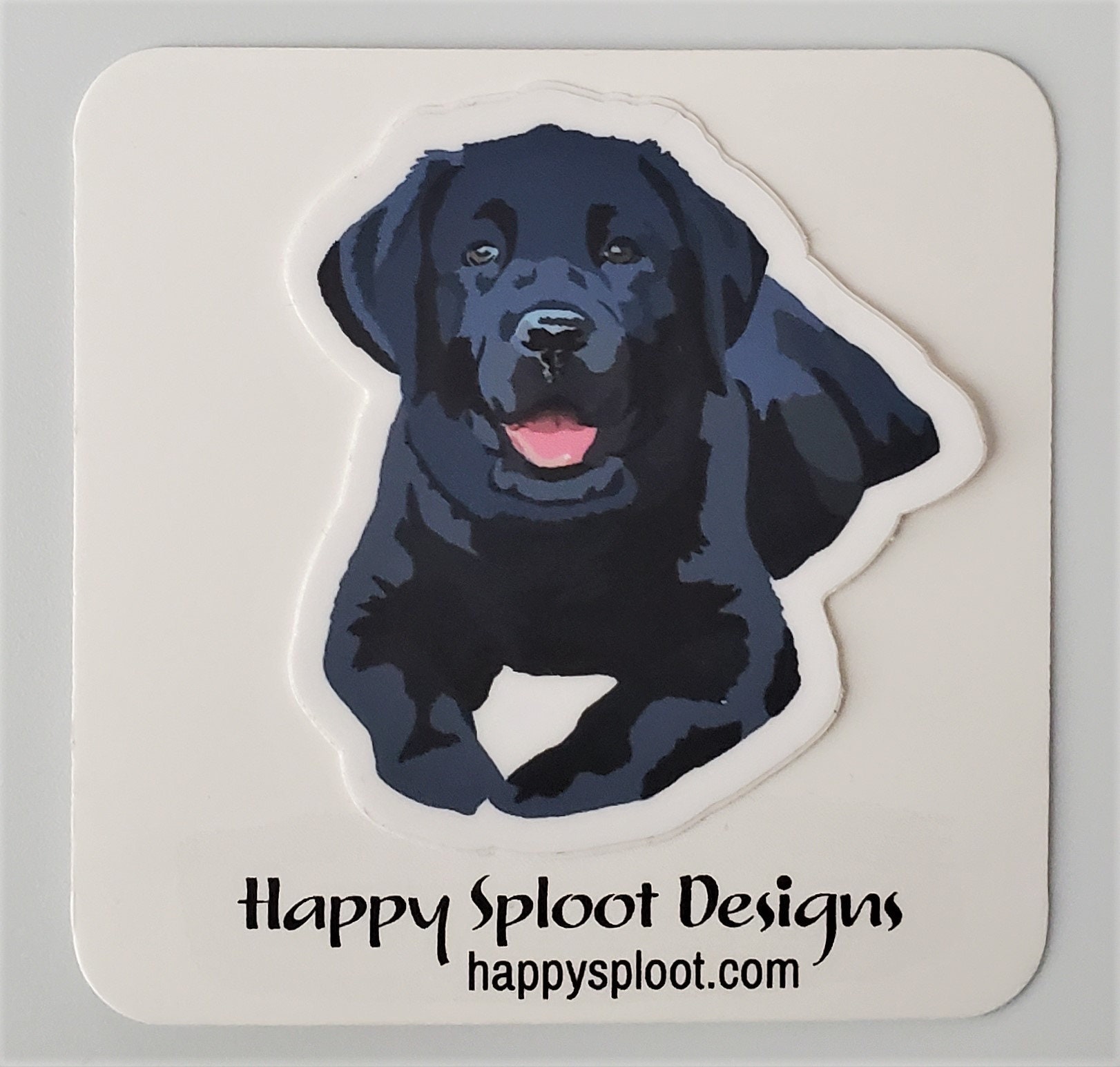 Black Labrador Love Valentine Anniversary Card, Black Labrador ...