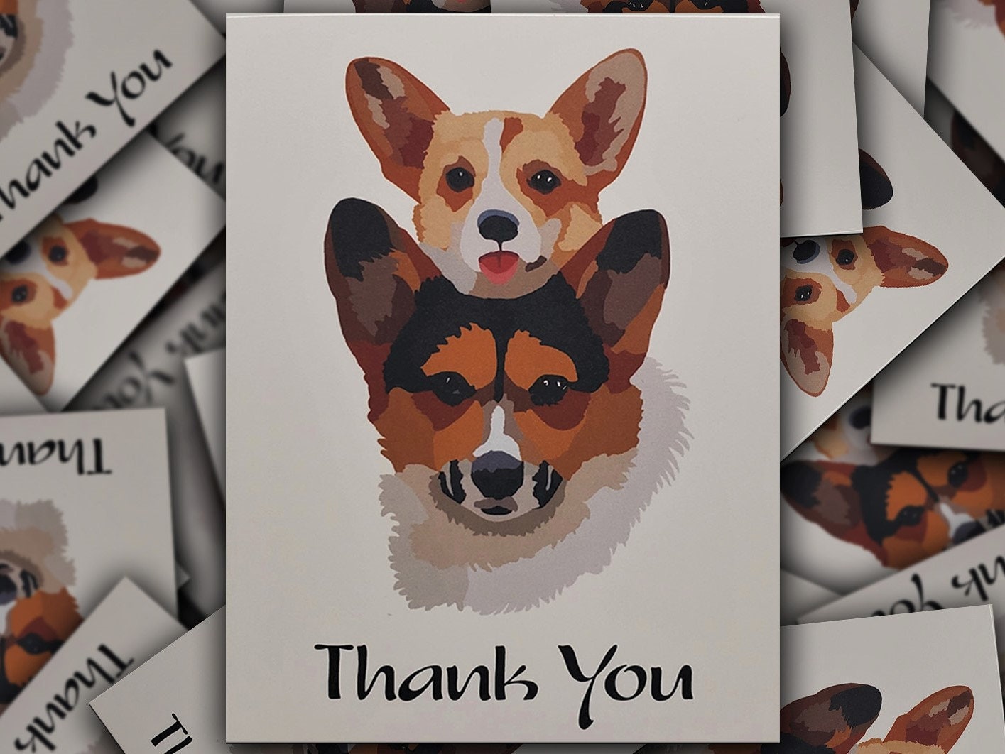 Corgi Puppy Thank You