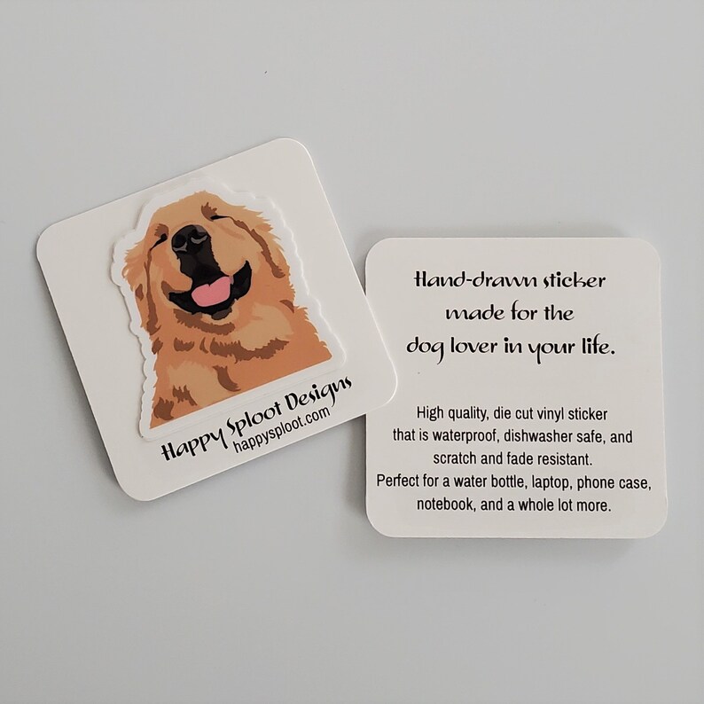 Golden Retriever Congrats on Graduation Card Golden Retriever - Etsy