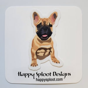 French Bulldog Congrats on Graduation Card, Tan Black Frenchie Dog Gift ...