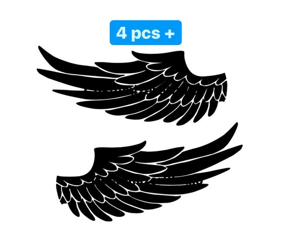 Angel Wings Stencil - Etsy