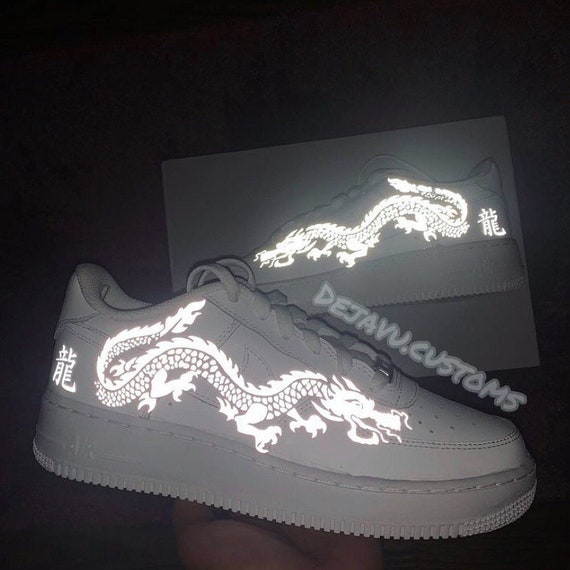 Reflective Dragon Af1 - Etsy