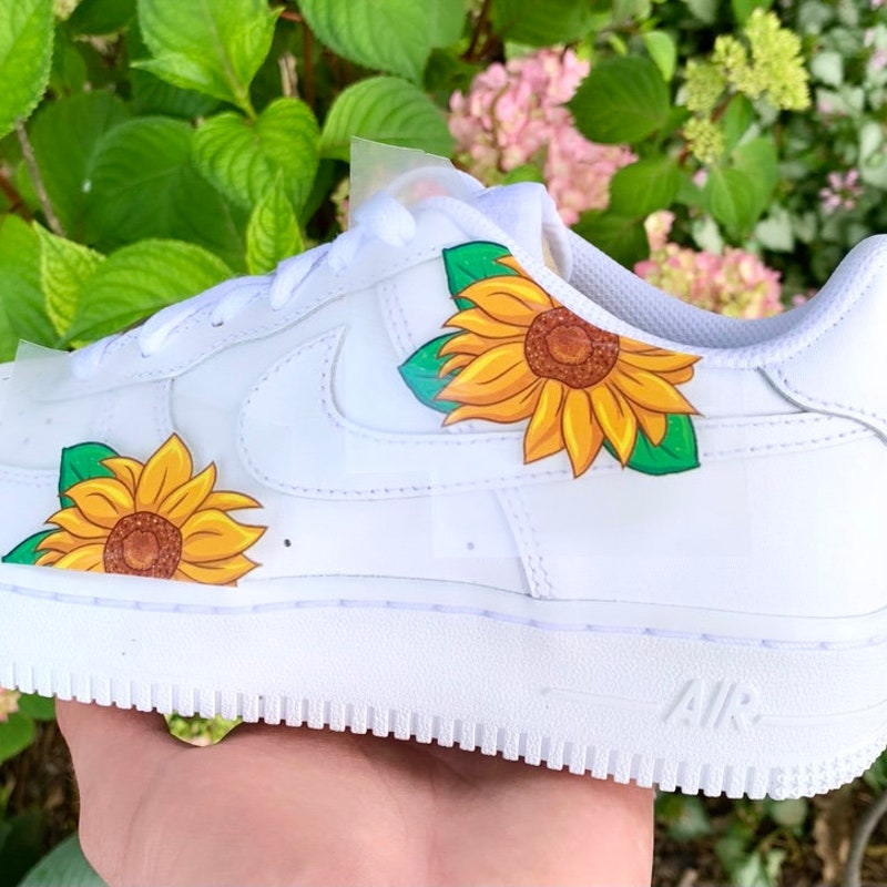 Sunflower Converse - Etsy