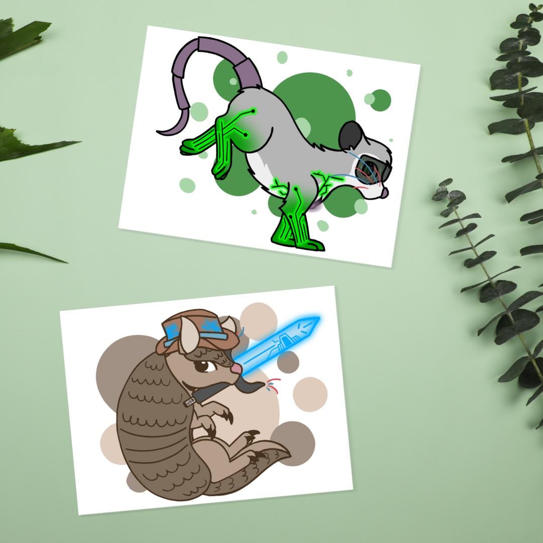 Trash Mob Art Prints - Etsy