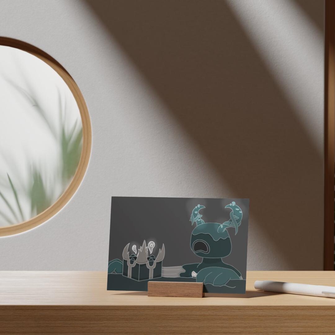 Minecraft Warden - Art Print - Etsy