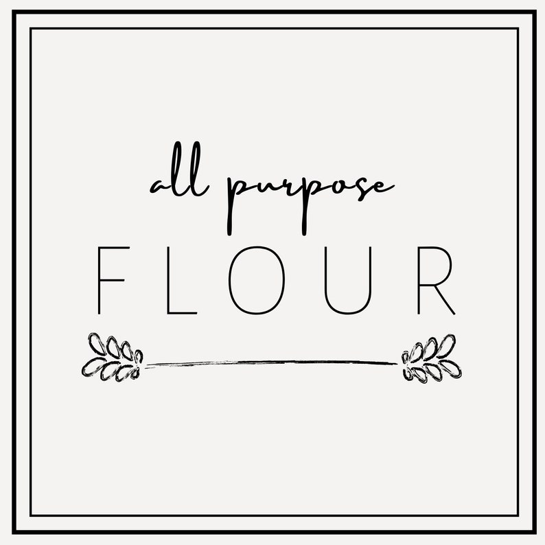 Customizable Pantry Labels 3x3inch Template - Etsy