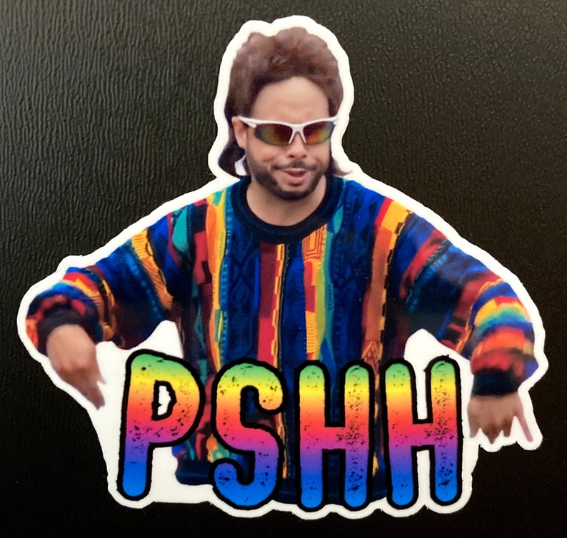 Sticker Ed Bassmaster Psh Pshh Chip Diamond Vinyl Waterproof - Etsy