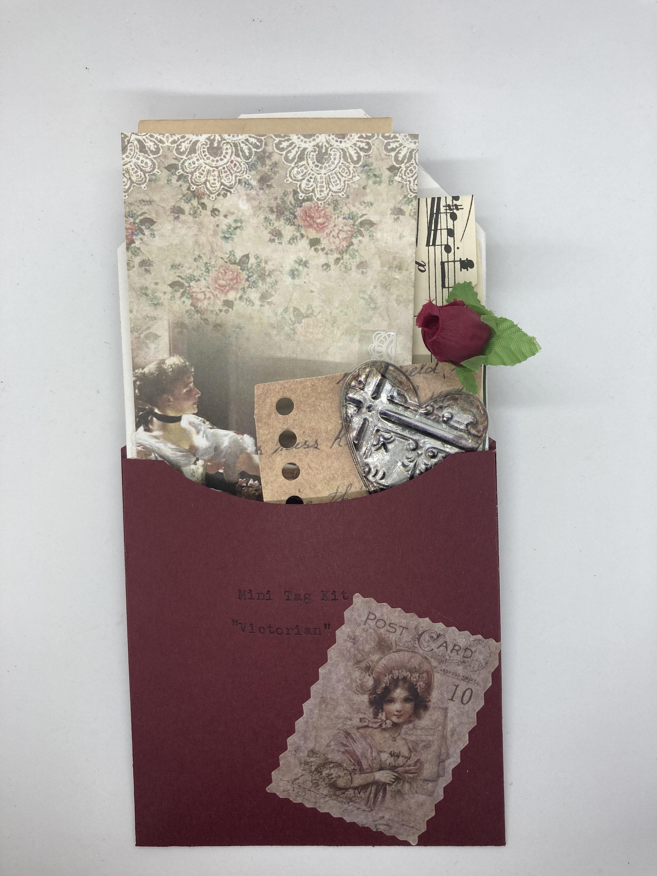 Large Victorian Tag Mini Kit Junk Journal Mini Kit Junk Journal Tag Kit ...