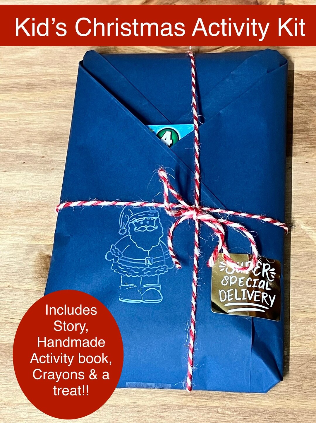 Kids Christmas Activity Kit Christmas Eve Box Christmas Eve Kit ...