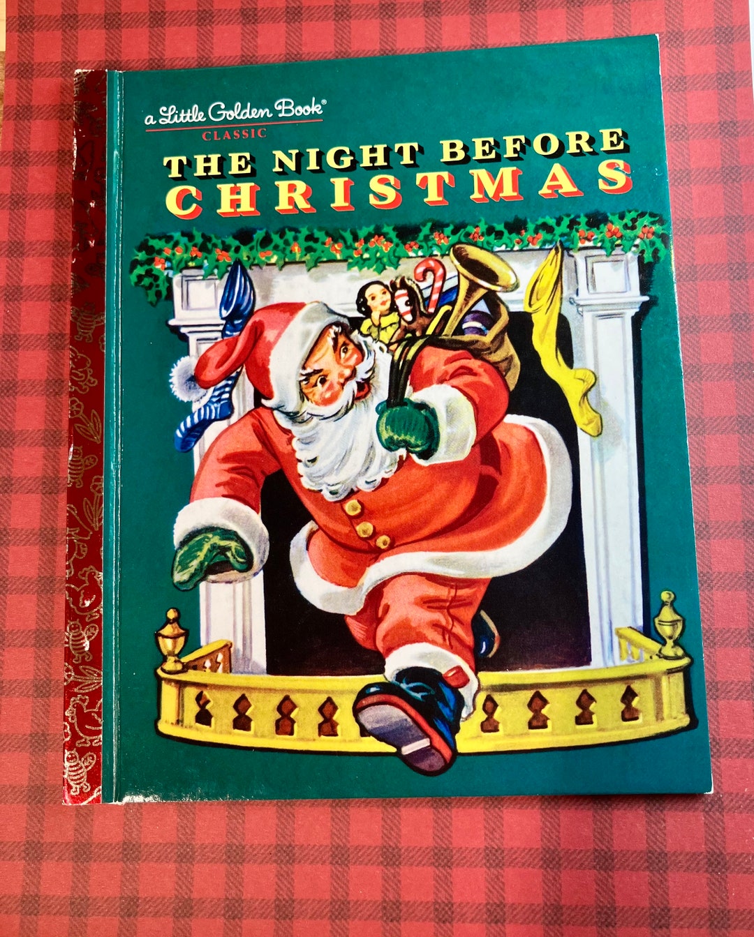 Empty Christmas Book Covers - Old Book Covers for Junk Journals ...