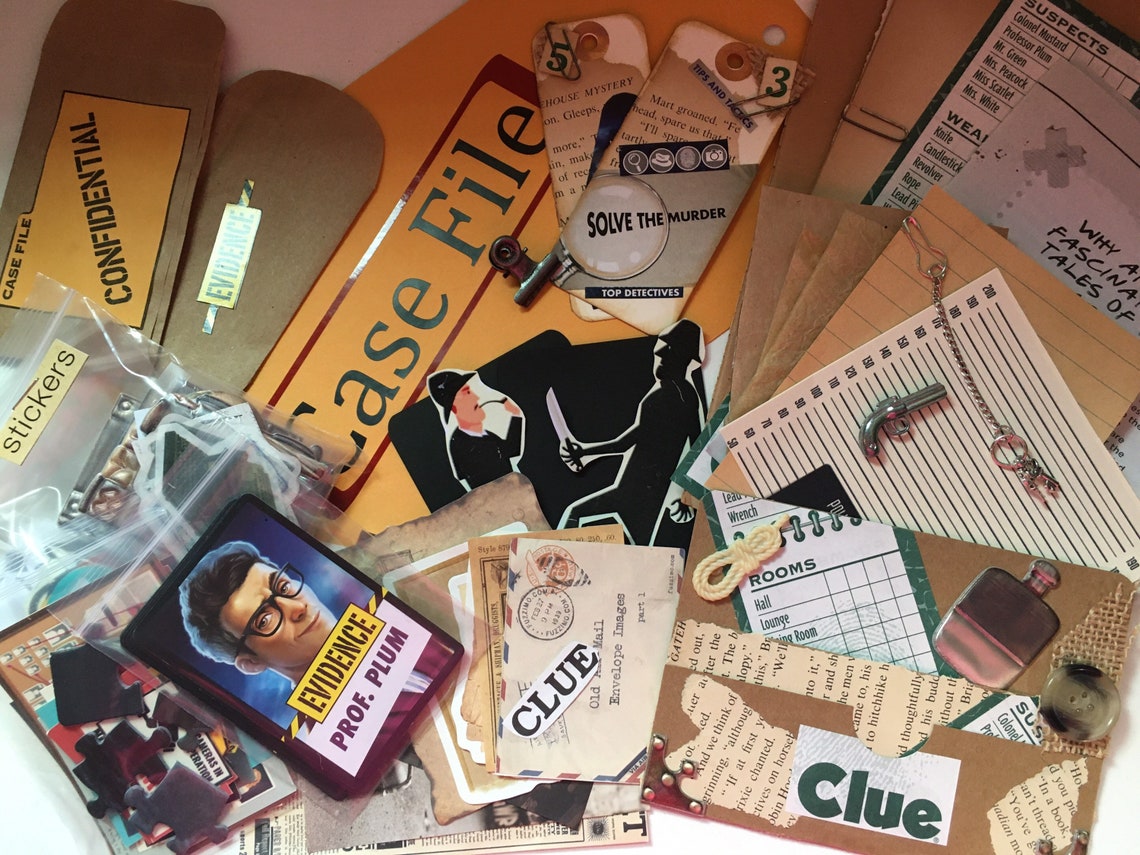 Crime Junkie Junk Journal Kit True Crime Junk Journal True - Etsy