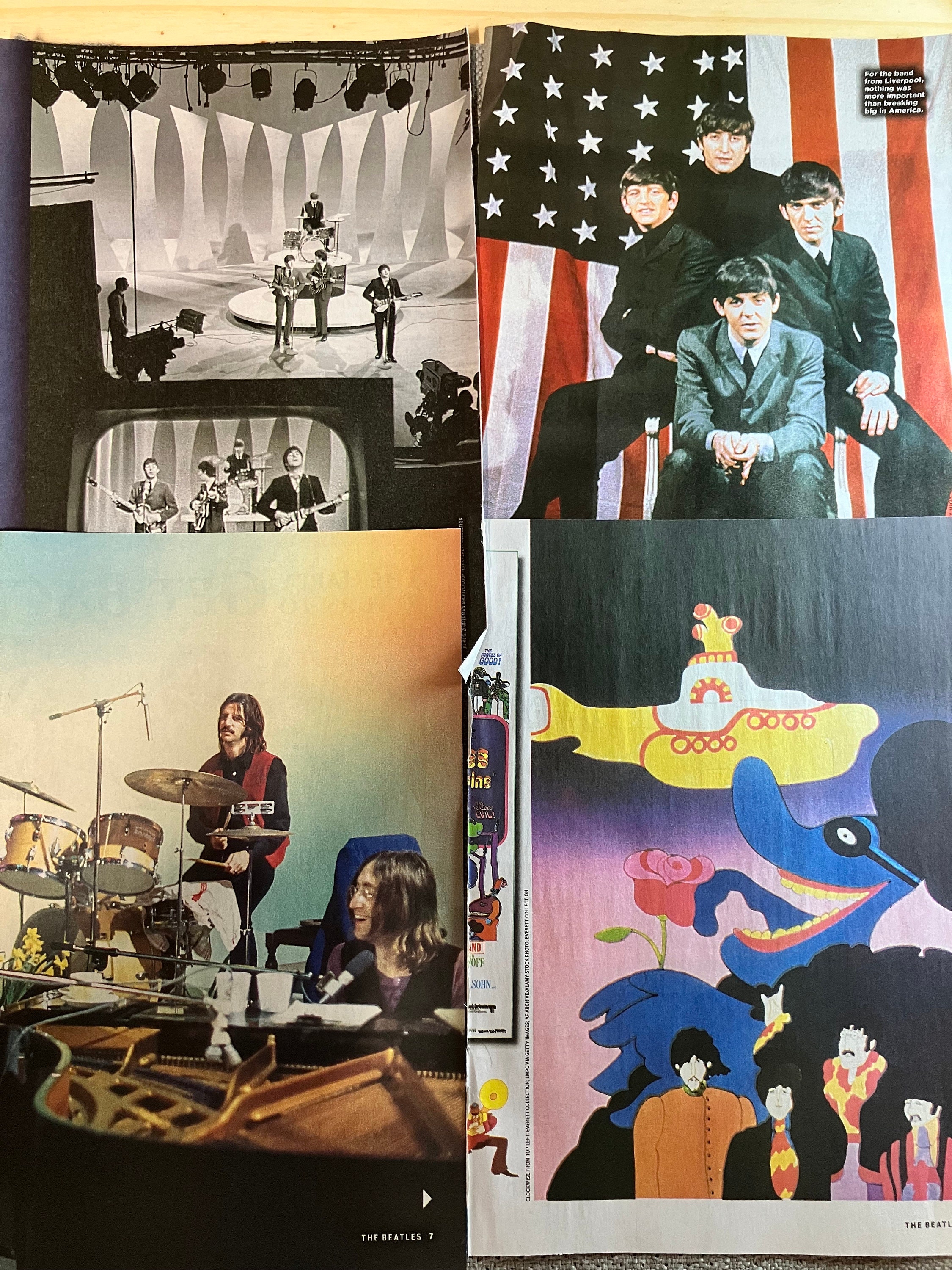 Retro Beatles Junk Journal Kit DIY Junk Journal Kit the Beatles Junk ...