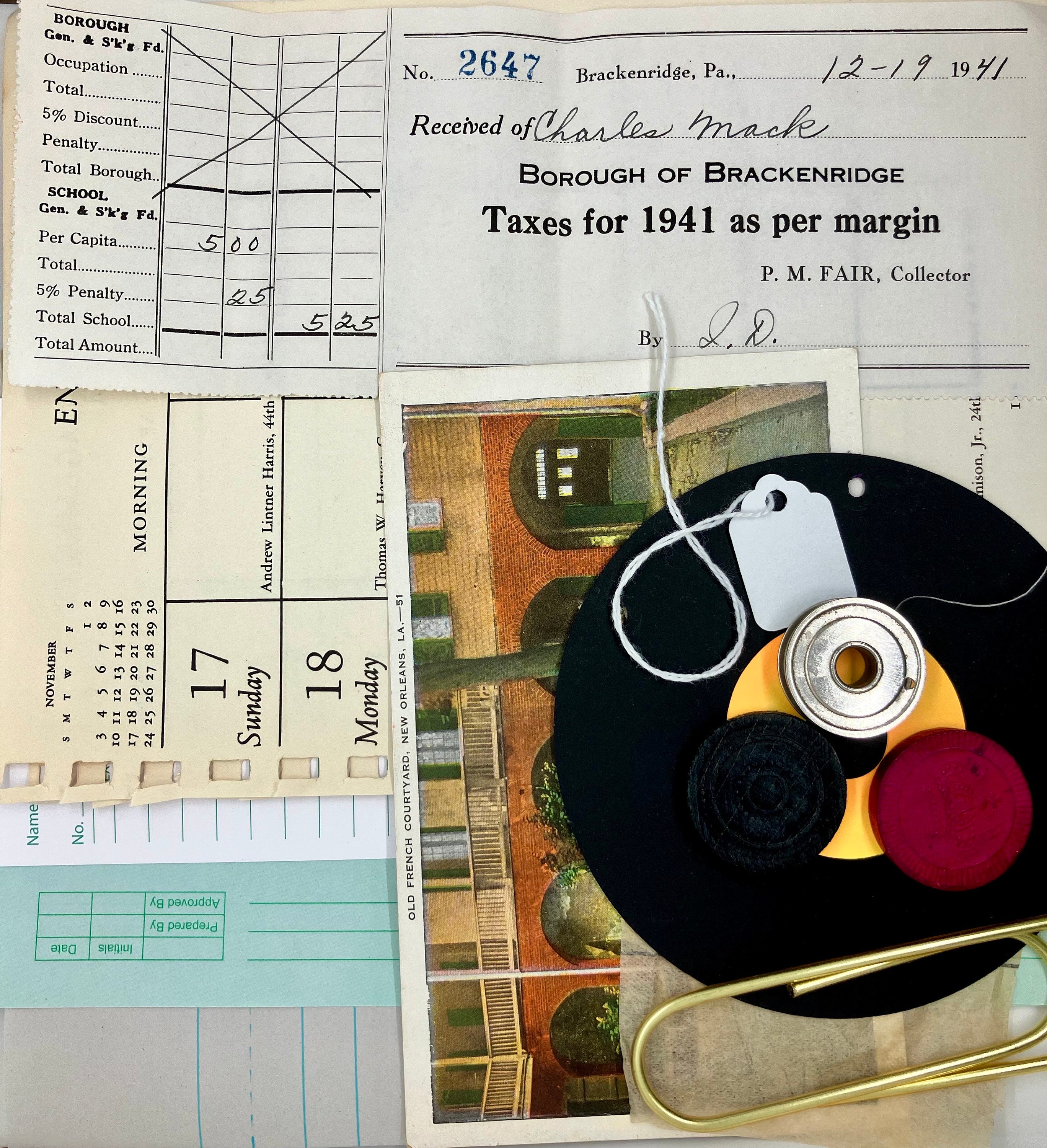Retro 40s/50s Junk Journal Kit - 1940s Junk Journal Kit - 1950s Junk ...