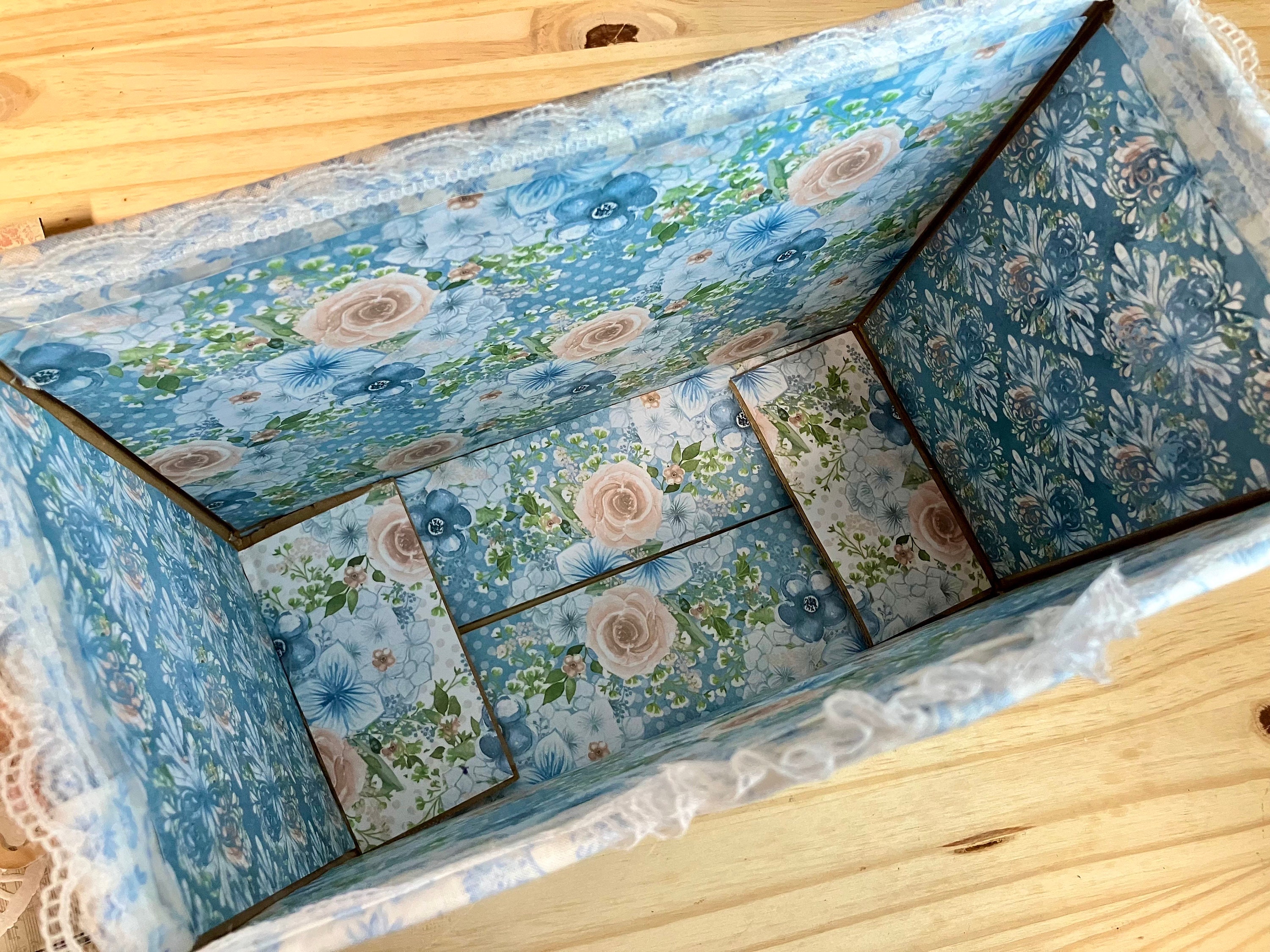 Ephemera File Box Ephemera Storage Box Vintage Ephemera Storage ...