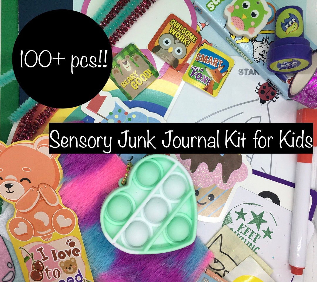 Sensory Junk Journal Kit for Kids - Sensory Junk Journal - Sensory ...
