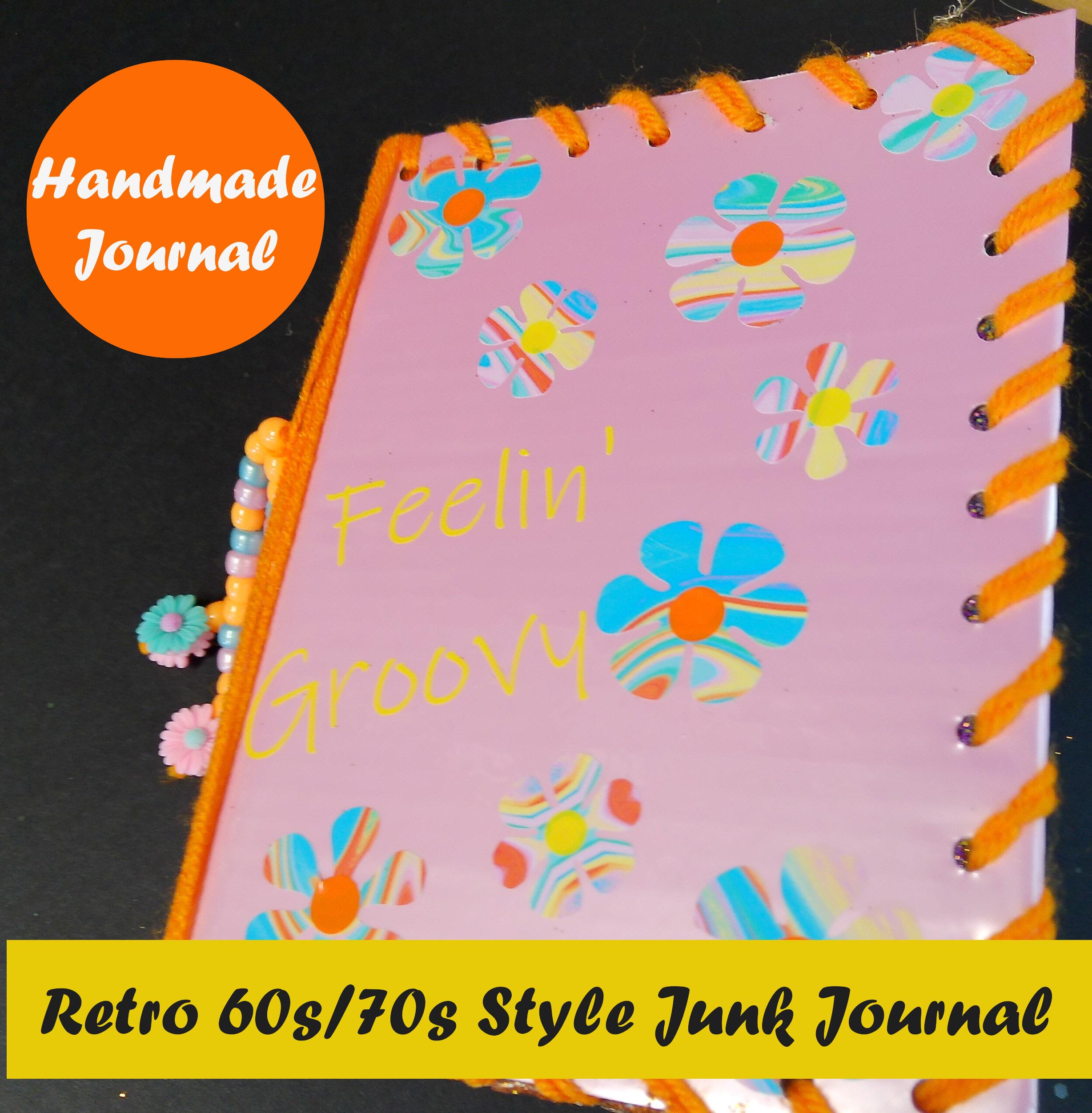 Retro 60s/70s Junk Journal - 1960s Junk Journal Handmade - 1970s Junk ...