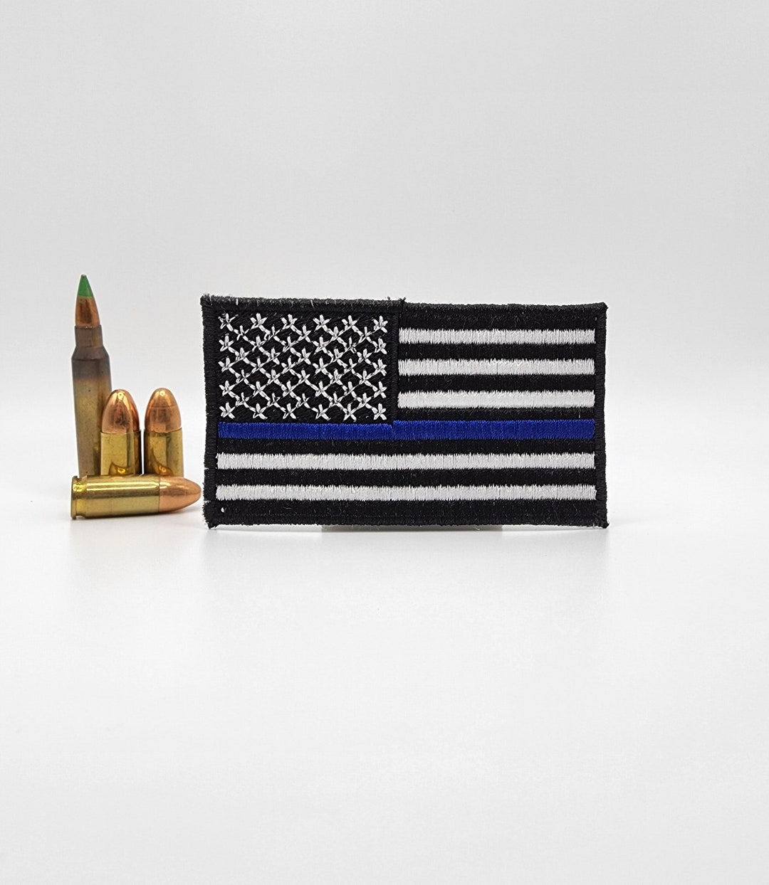 Thin Blue Line Patch | Blue Lives Matter | Police USA | American Thin ...
