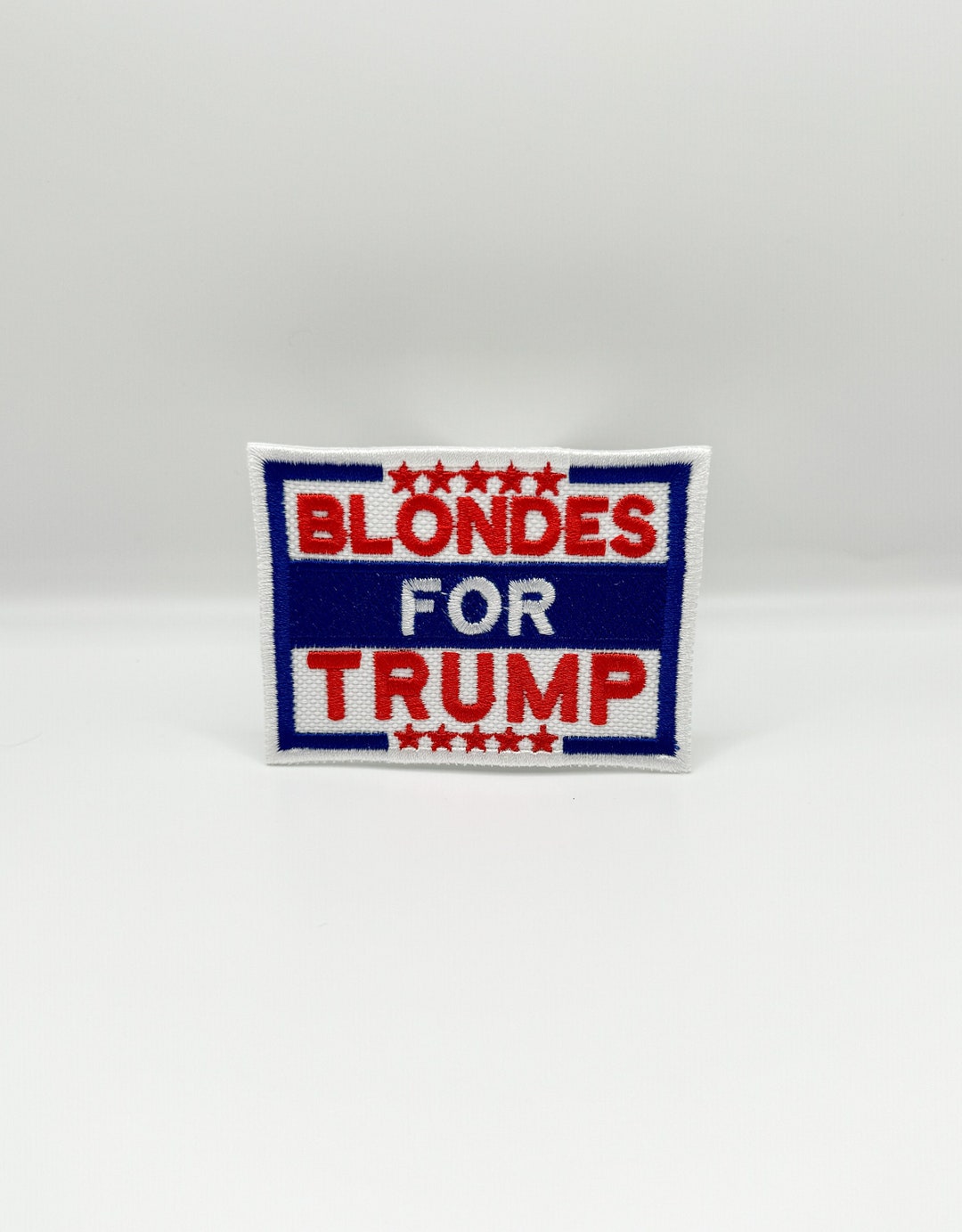 Blondes for Trump Iron-on Patch | Brunettes for Trump Patch | MAGA ...