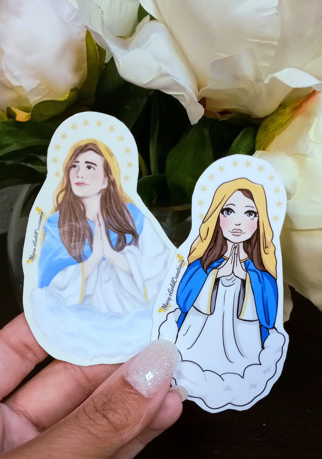 The Assumption of Mary Vinyl Sticker - Etsy Australia