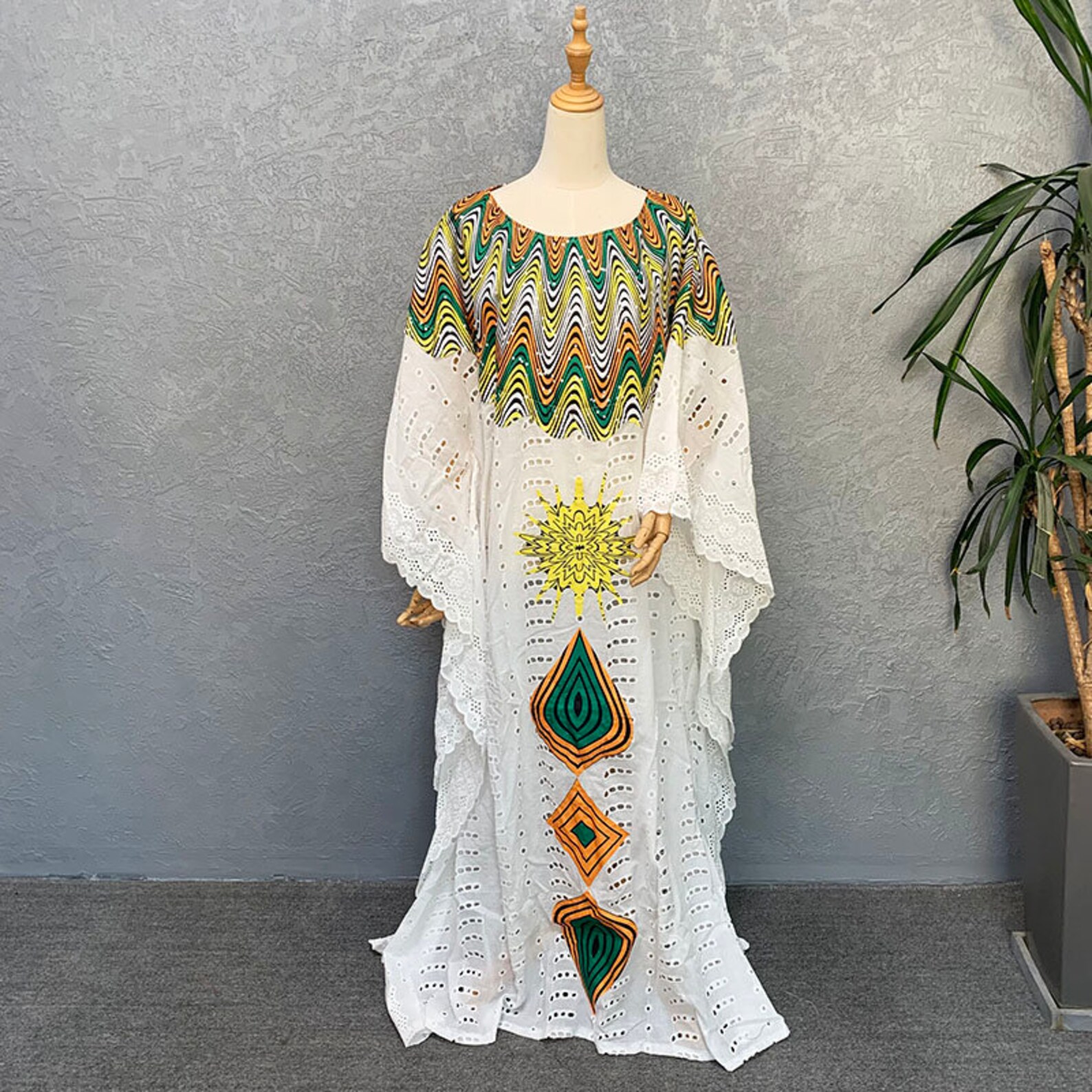 African Luxury Lace, African Abaya Boubou Dress, African Dashiki for ...