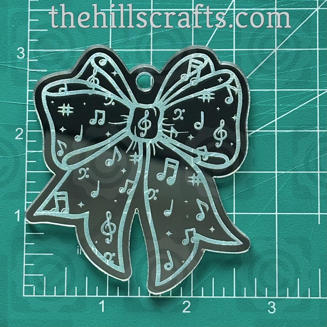 Band/choir/orchestra Music Note Bow Homecoming Trinket: Custom HOCO ...
