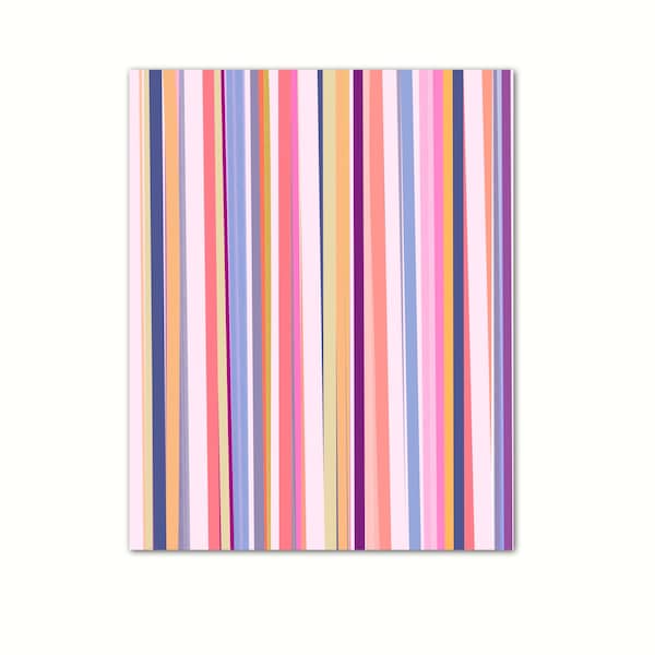 Striped Wall Art - Etsy