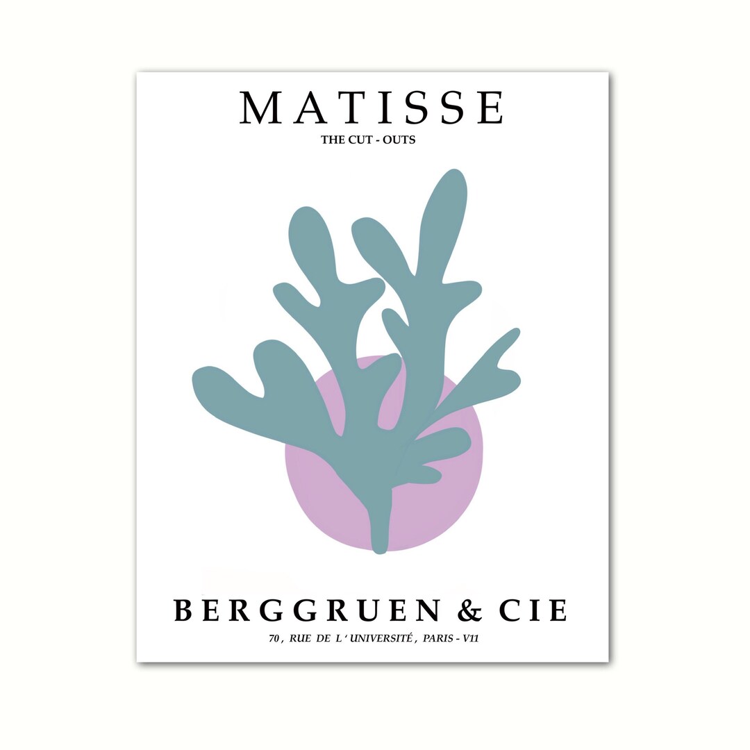 Matisse Print V2, Henri Matisse, Botanical Art, Digital Download ...