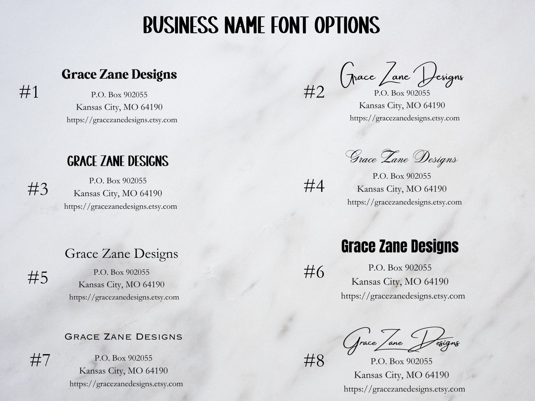 Custom Business Labels, Business Address Labels, Personalized Logo ...