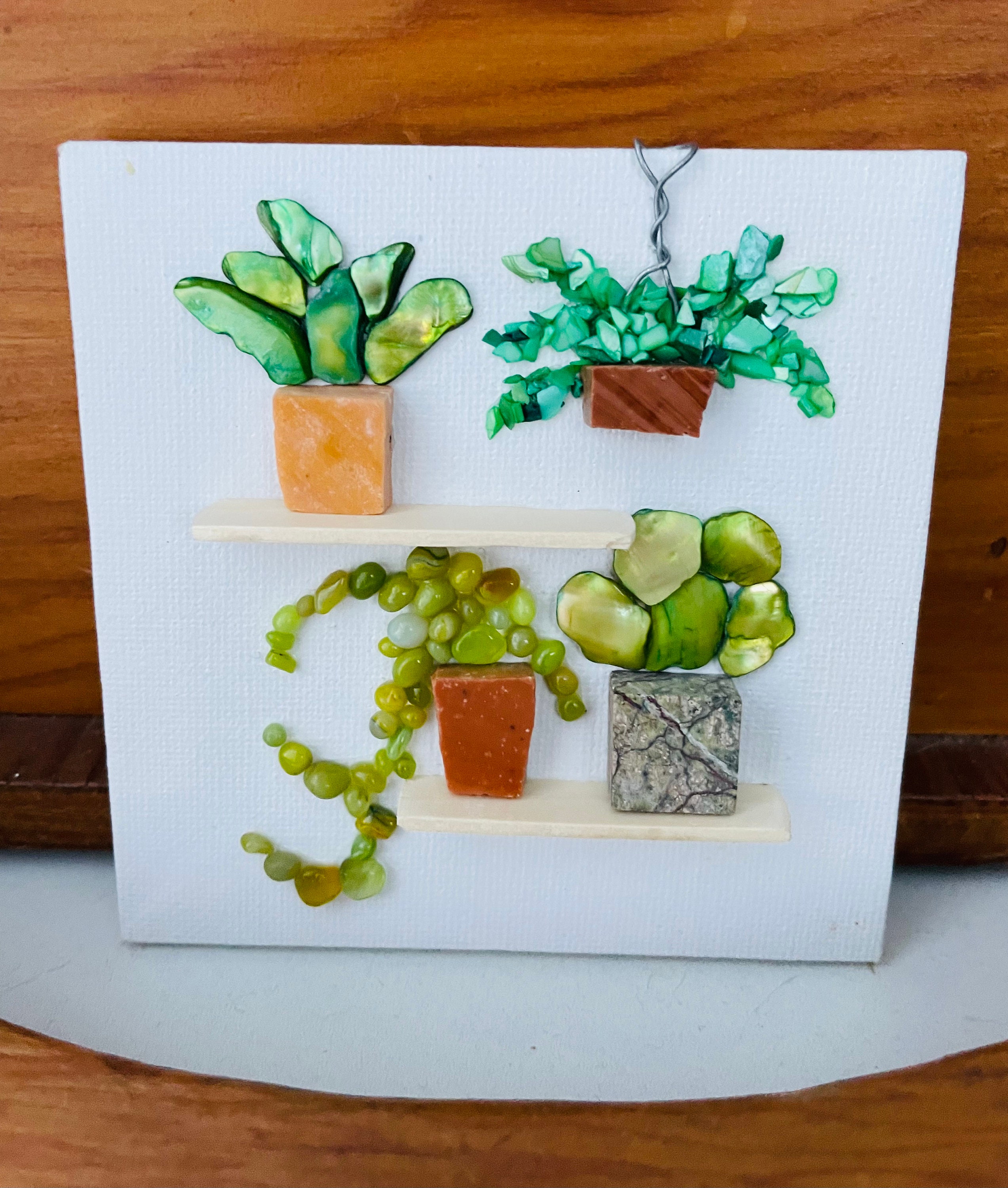 Mosaic Plant Art - Etsy