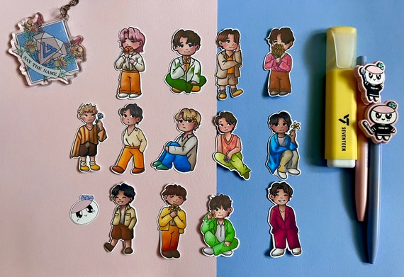 Seventeen Sector17 Kpop Sticker Packs - Etsy