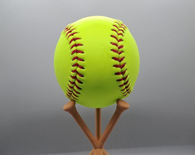 Softball Display, Softball Stand, Display Stand for Home Run Ball ...
