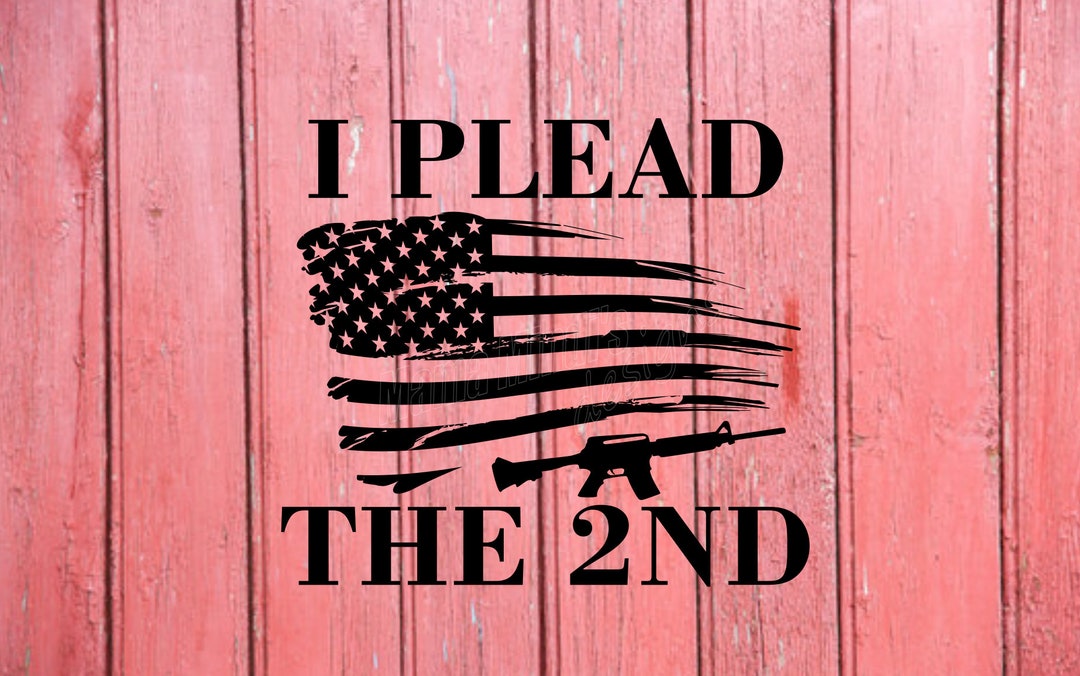 I Plead the 2nd SVG & Pngs - Etsy