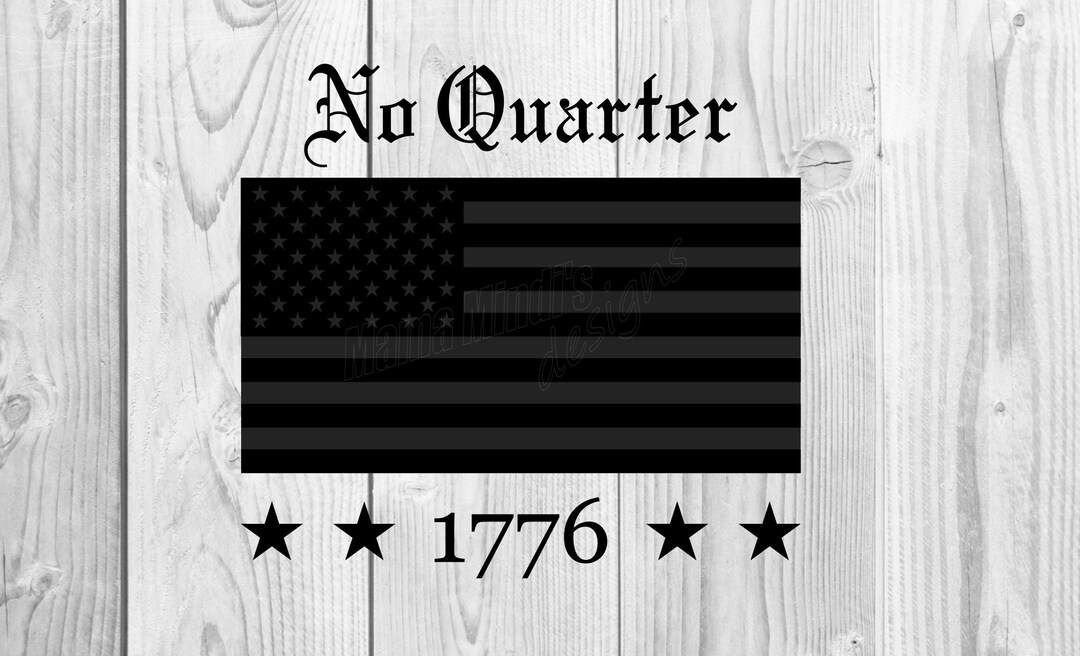 No Quarter SVG & PNG - Etsy