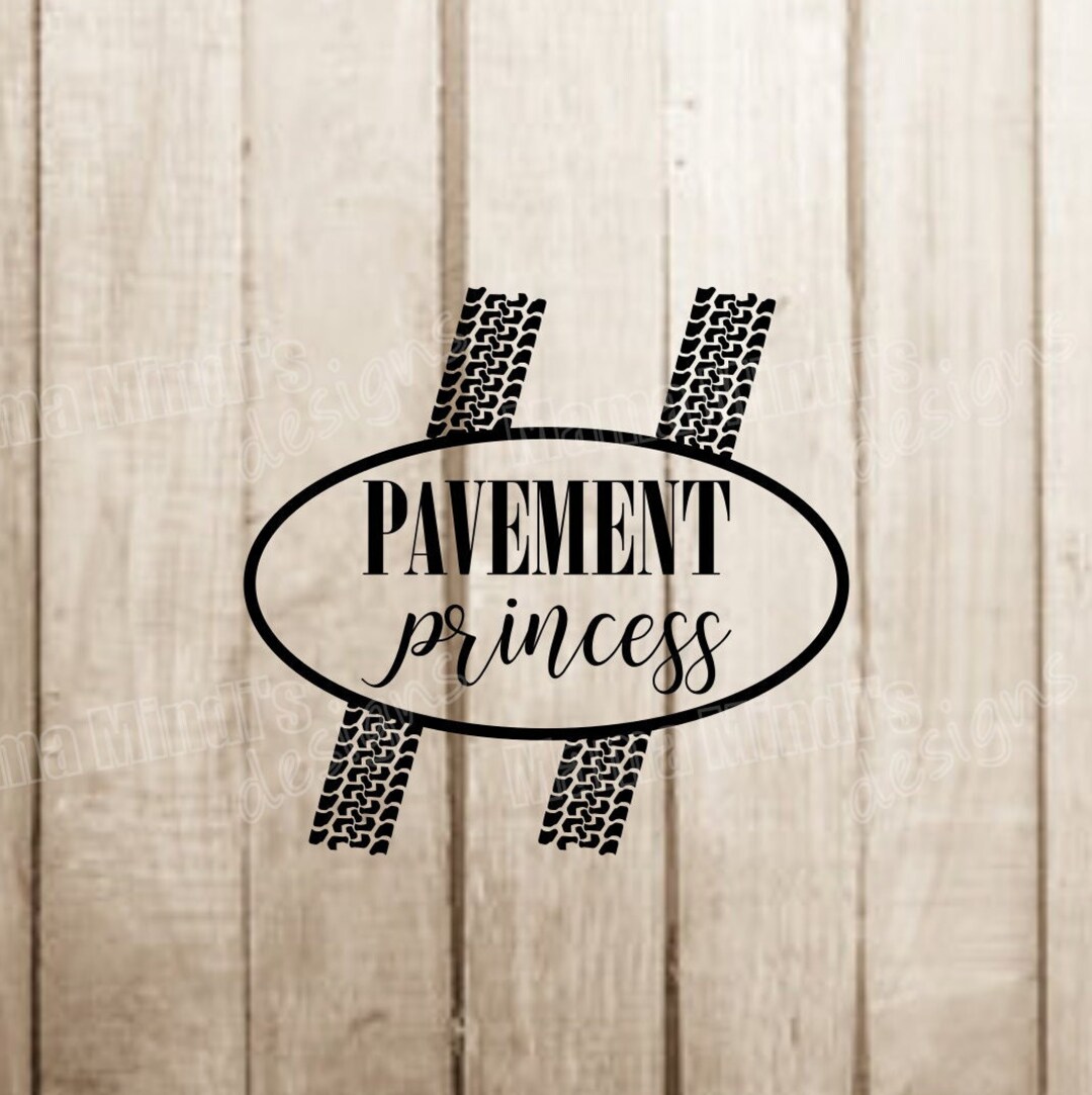Pavement Princess SVG & PNG - Etsy