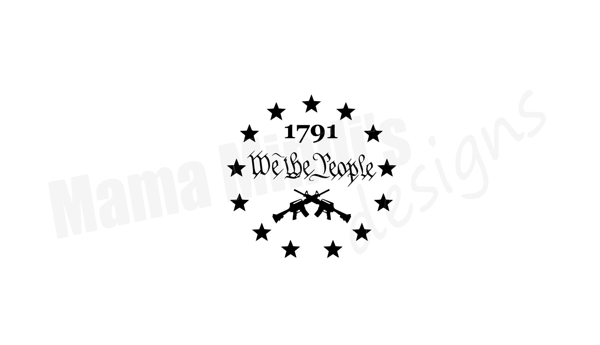 1791 We the People Design SVG & PNG - Etsy