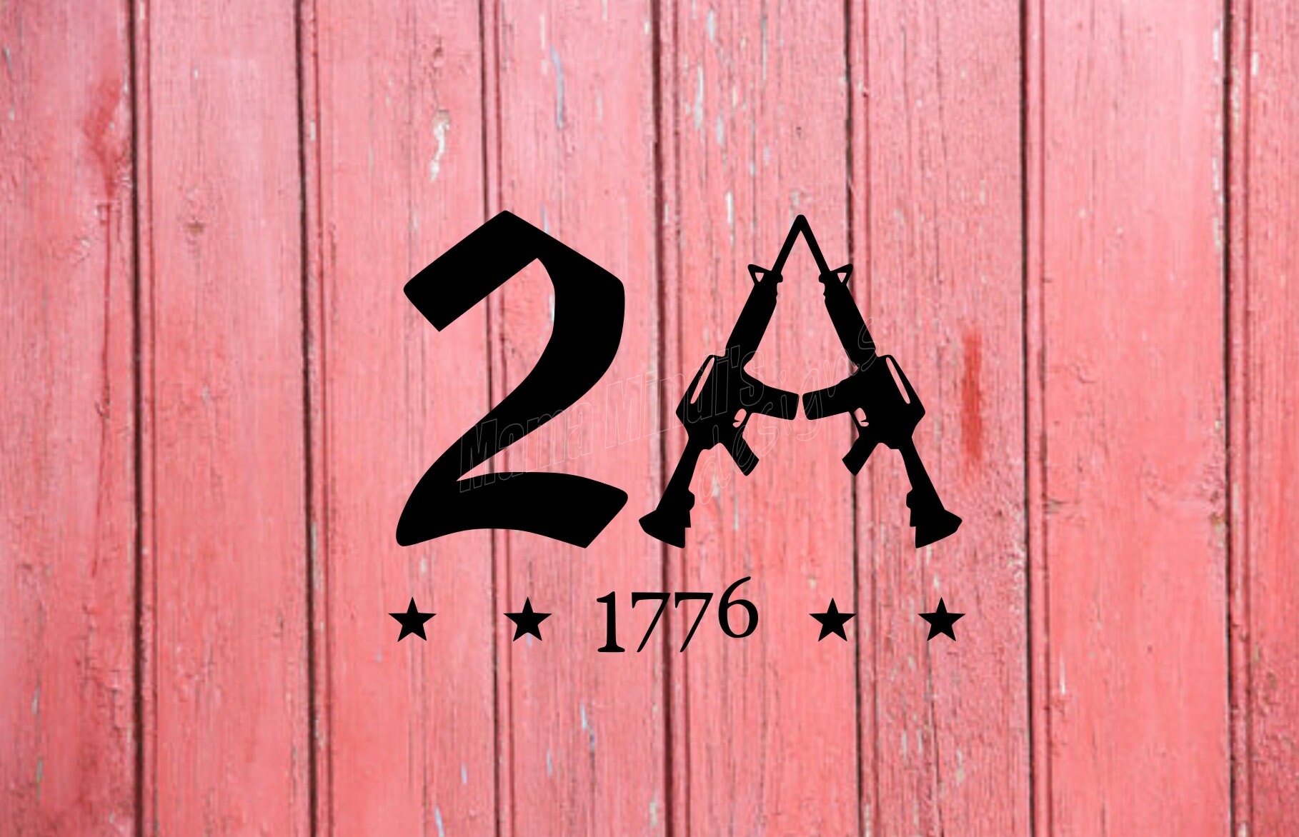 2A 1776 Design SVG PNG & DXF - Etsy