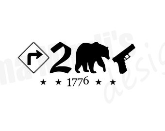 2A Svg, Right to Bear Arms Svg, 2nd Amendment SVG, Cricut Svg, Funny ...
