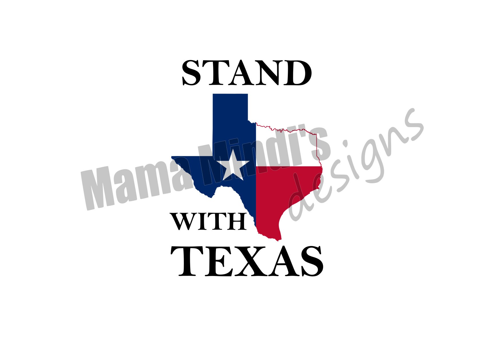 Stand With Texas Texas Flag SVG & PNG - Etsy