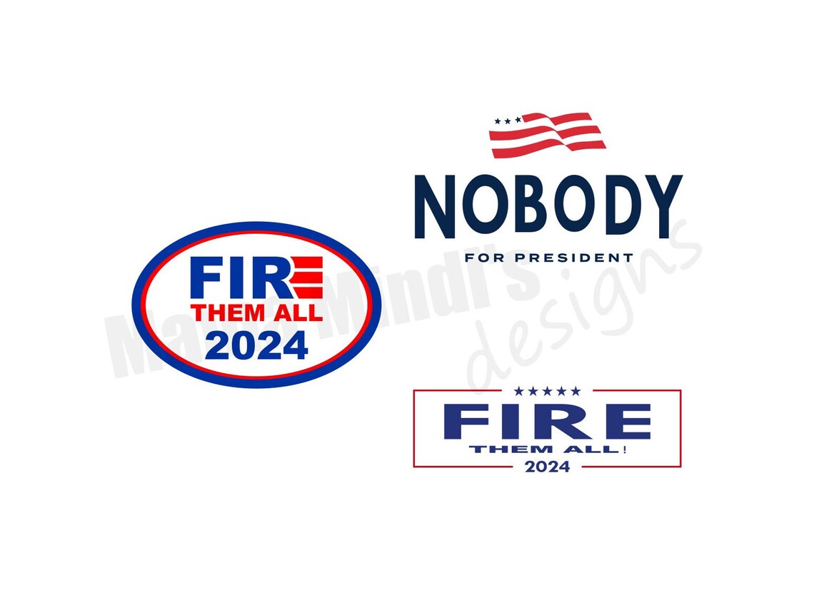 2024 Election Signs, Funny Election Signs SVG & Pngs - Etsy