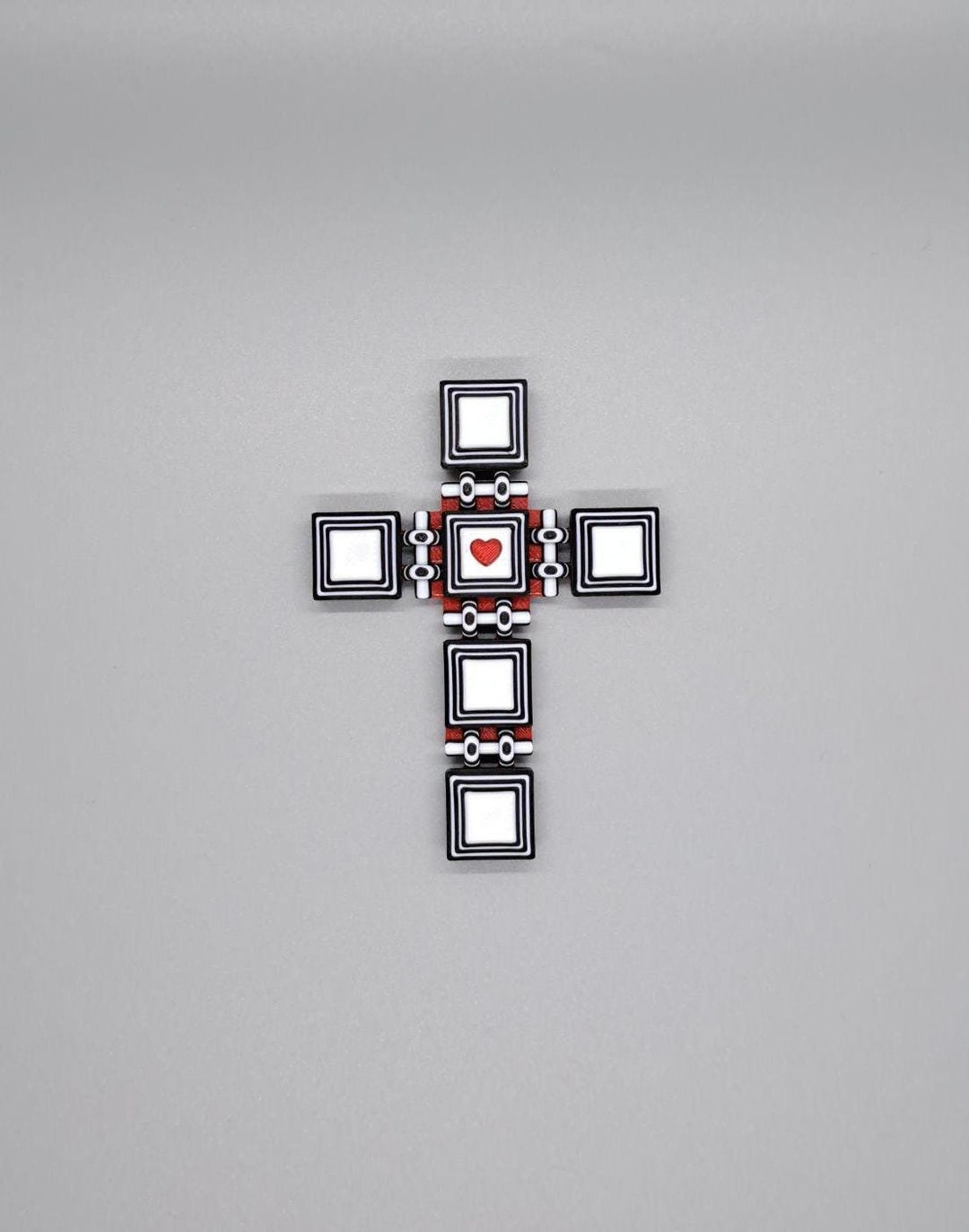 Cross Fidget Toy, Sunday School Toy, Fidget Cross 3D Printed, Fidget ...