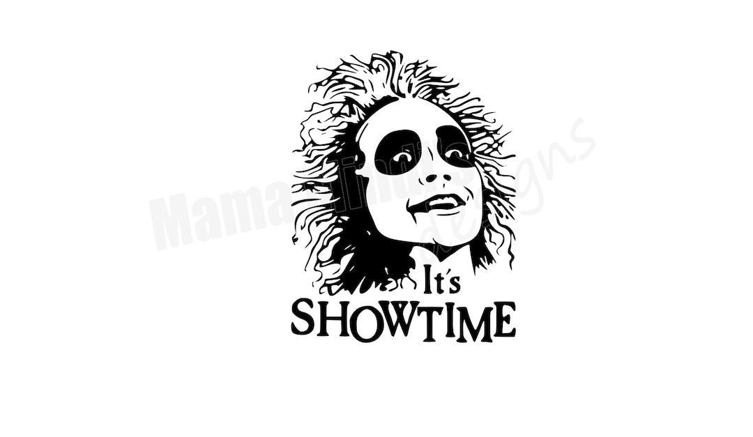 It's Showtime Beetlejuice SVG & PNG - Etsy