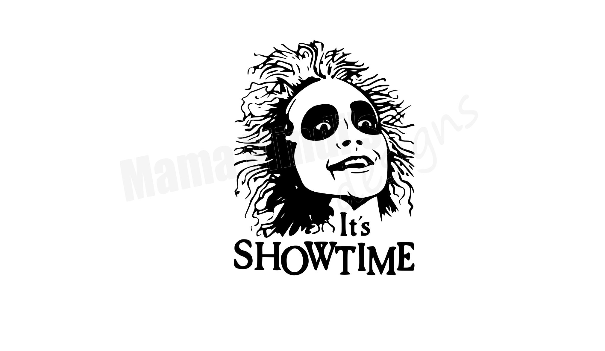 It's Showtime Beetlejuice SVG & PNG - Etsy