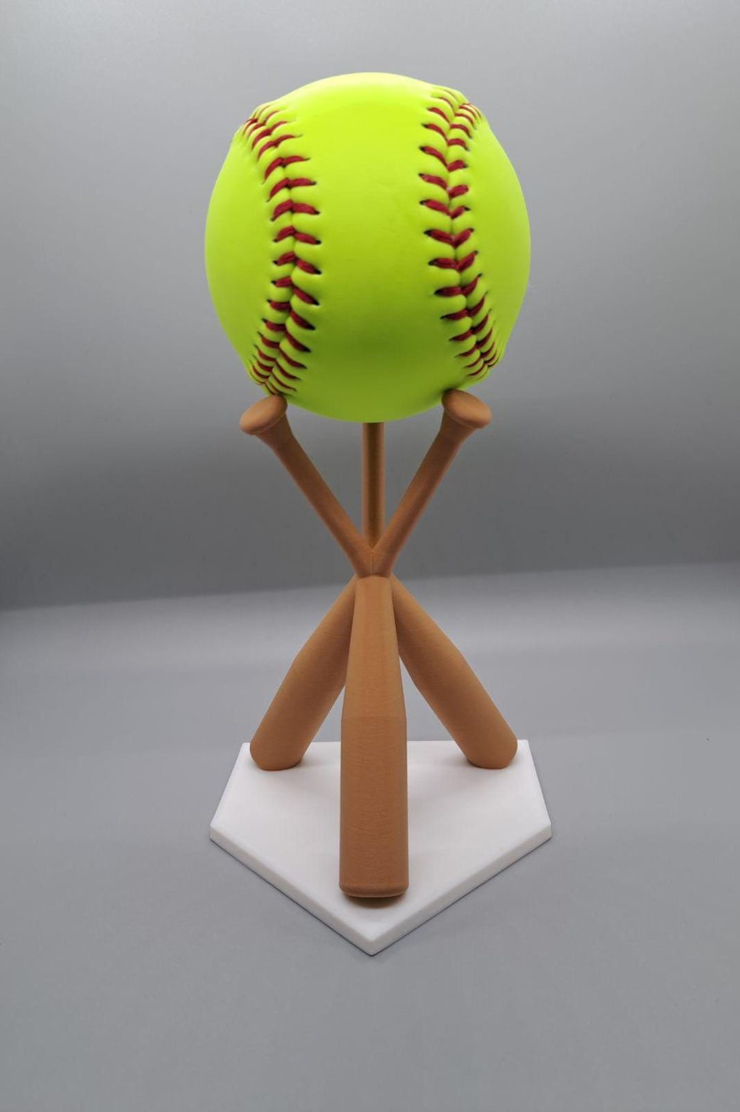 Softball Display, Softball Stand, Display Stand for Home Run Ball ...
