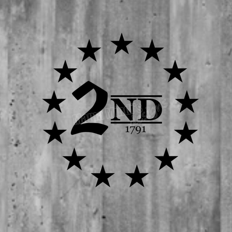 2ND 1791 SVG & PNG - Etsy