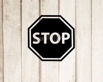 Stop Sign SVG, Stop Sign PNG, Stop Sign Image, Stop Sign Files - Etsy
