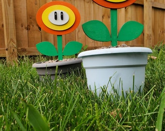 Super Mario Fire Flower SVG DXF PNG Digital File Cut File Clipart ...