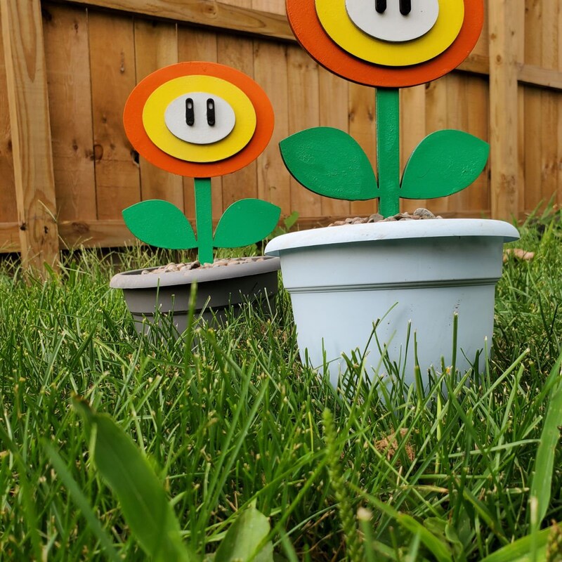 Mario Fire Flower - Etsy